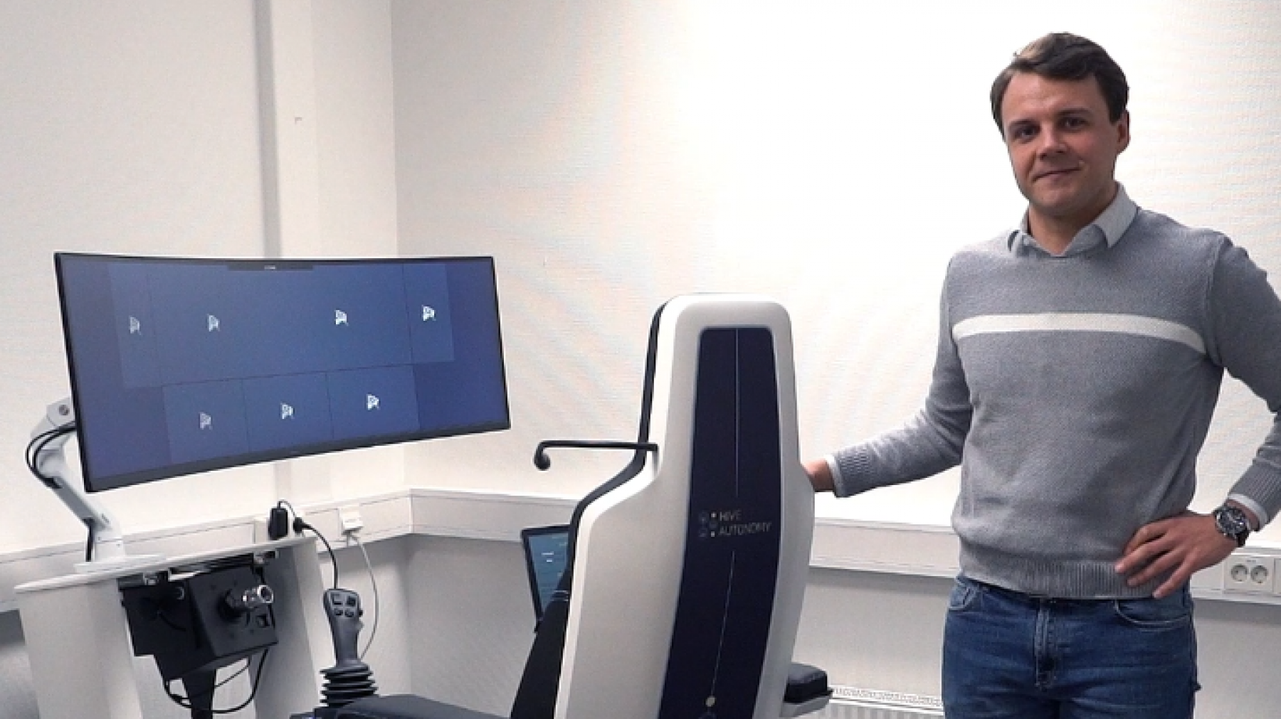 Møt Fredrik fra Hive Autonomy | Construction City